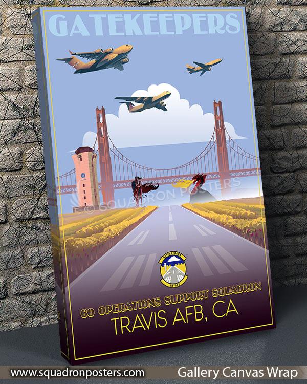 Travis AFB 60th OSS - Squadron Posters