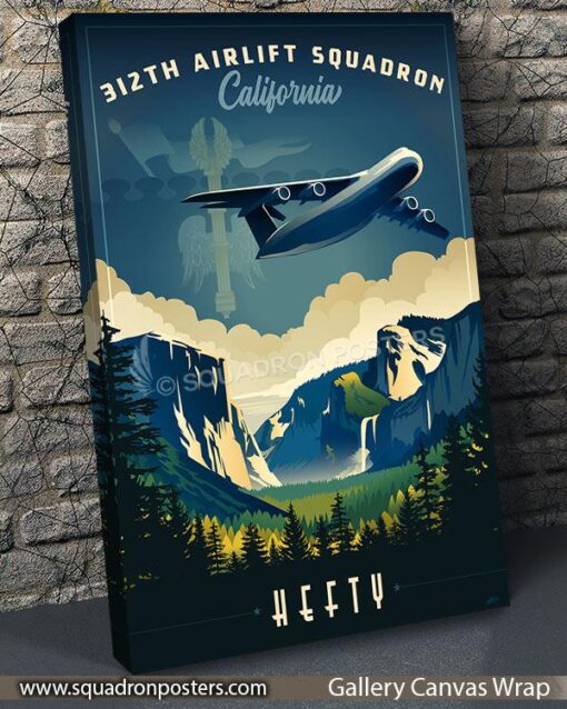Travis AFB 312th AS - Squadron Posters