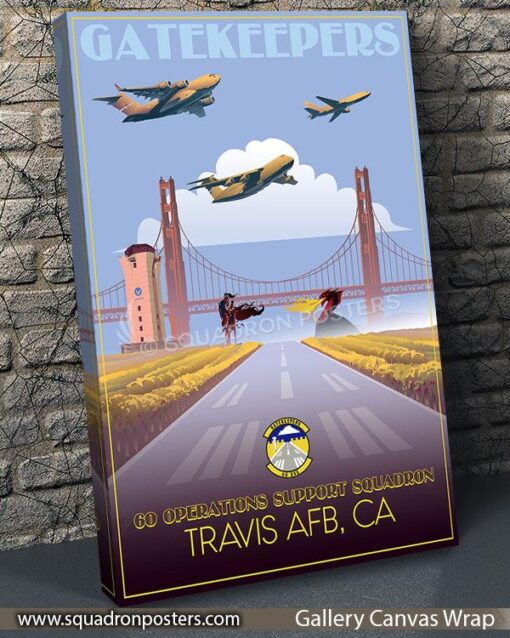 Travis AFB 60th OSS - Squadron Posters