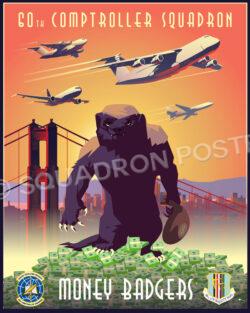 Travis AFB 60th Comptroller Squadron - Squadron Posters