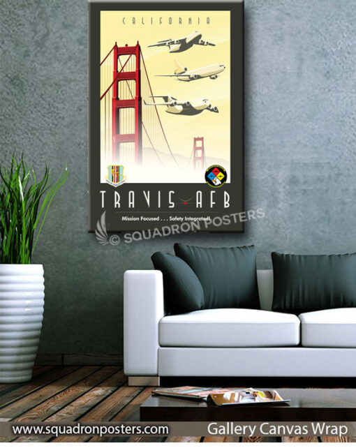 Travis AFB 60th AMW Safety Office - Squadron Posters