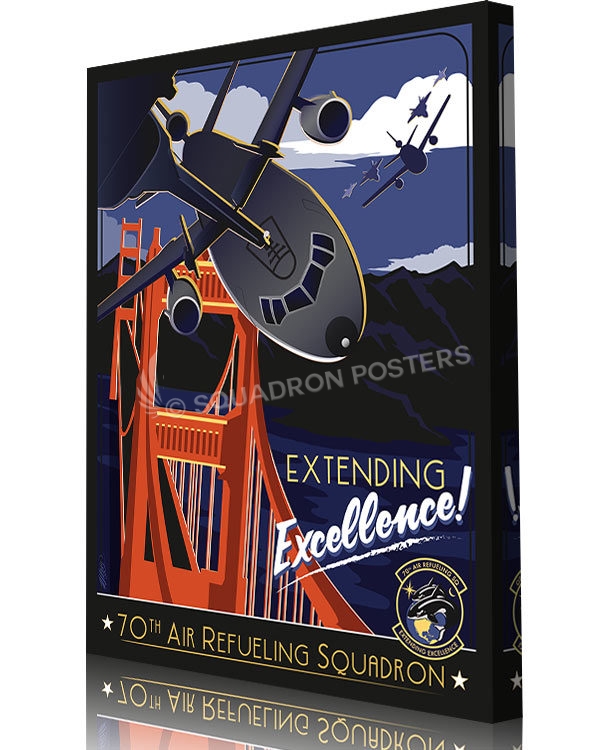 Travis AFB 70th ARS KC-10 - Squadron Posters