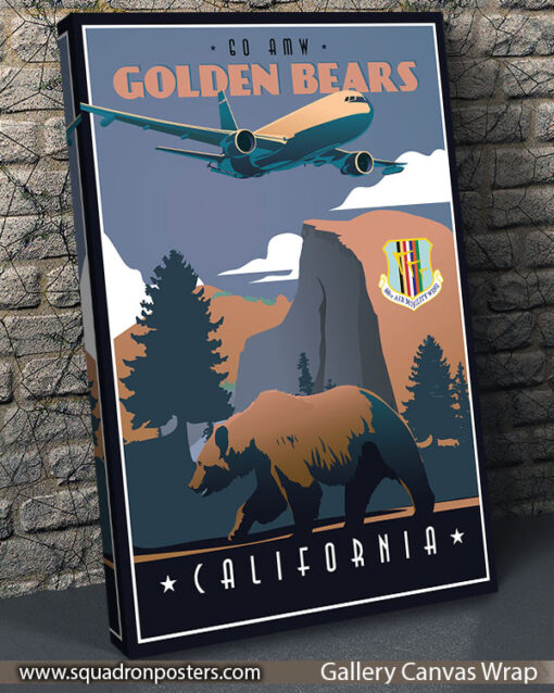 Travis AFB KC-46 60th AMW - Squadron Posters