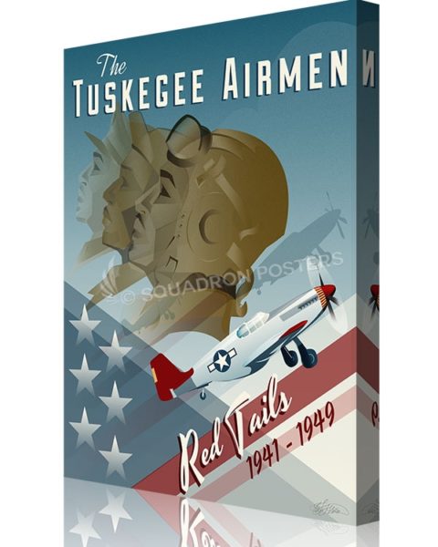 Tuskegee Airman Graphic T-shirt - Squadron Posters