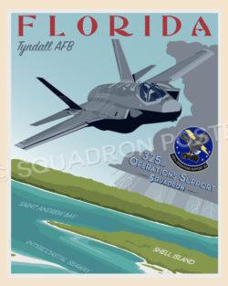 Tyndall AFB 325th OSS - Squadron Posters