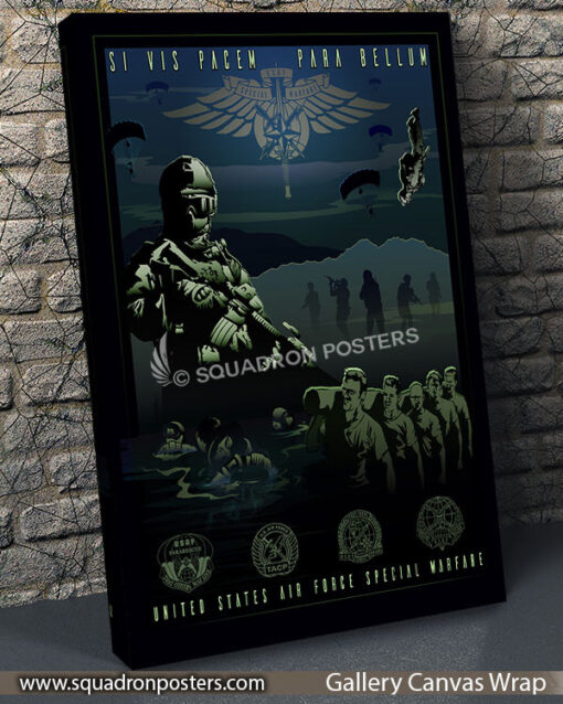 USAF Special Warfare - Squadron Posters