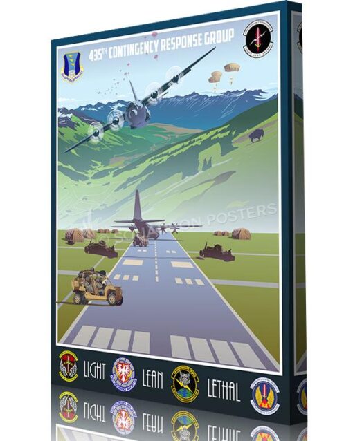 USAFE 435th CRG - Squadron Posters