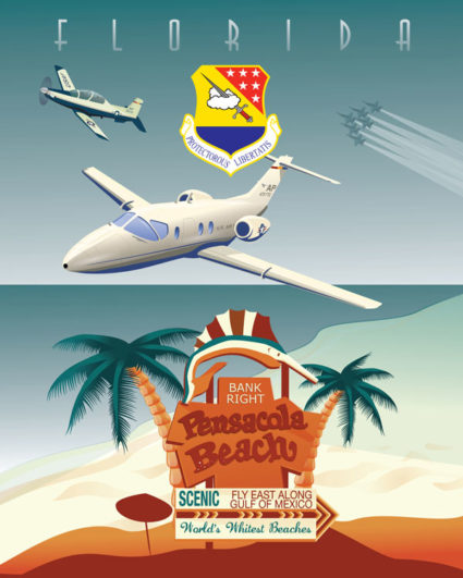 479th Flying Training Group T-1 and T-6 - Squadron Posters