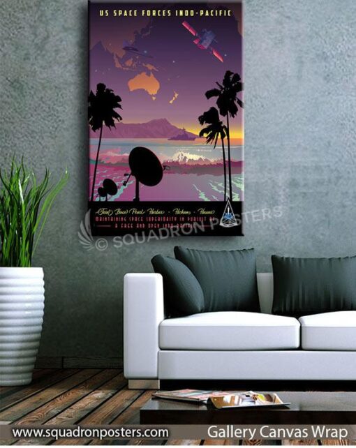 United States Space Forces Indo-Pacific Art - Squadron Posters