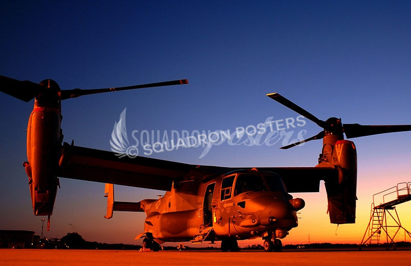 Hurlburt Field V-22 Osprey - Squadron Posters