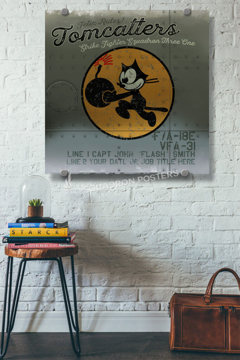 VFA-31 Tomcatters Nose Art - Squadron Posters