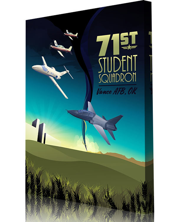 Vance AFB 71st Student Squadron - Squadron Posters