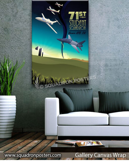 Vance AFB 71st Student Squadron - Squadron Posters