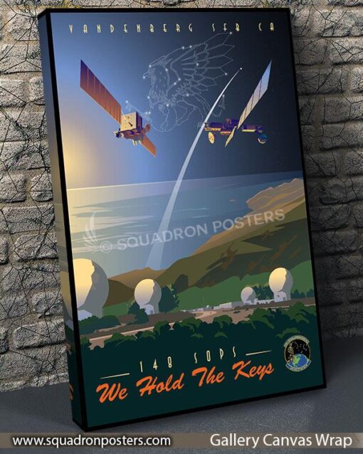 Vandenberg SFB CA 148th SOPS - Squadron Posters