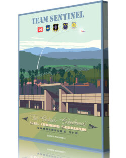 Vandenberg SFB 532d TRS Team Sentinel - Squadron Posters