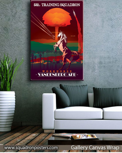 Vandenburg 532nd Training Squadron - Squadron Posters