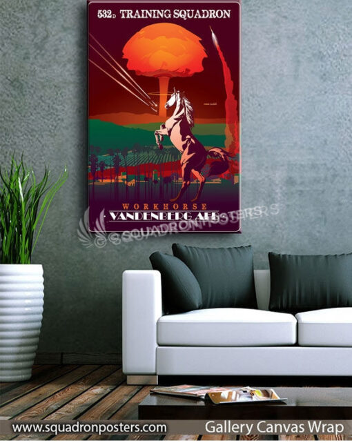 Vandenburg 532nd Training Squadron - Squadron Posters