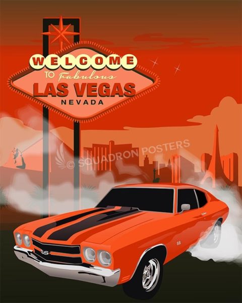 Las Vegas Chevelle - Squadron Posters