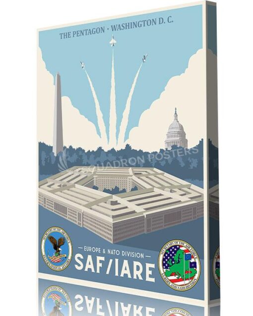 Washington DC Pentagon SAF IARE Europe and NATO Division - Squadron Posters
