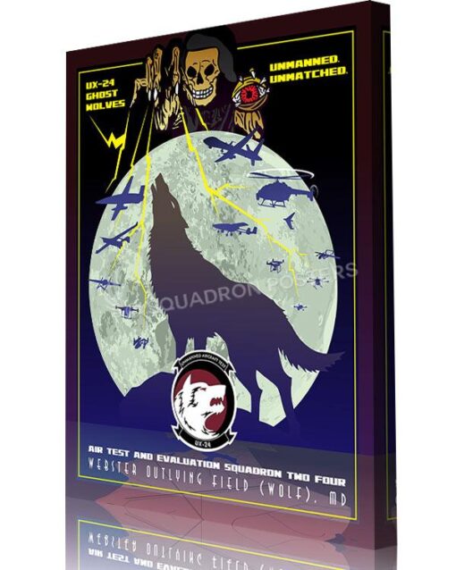 Webster Outlying Field UX-24 - Squadron Posters