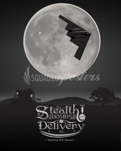 B-2 Spirit - 393rd Bomb Squadron, Whiteman AFB - Squadron Posters