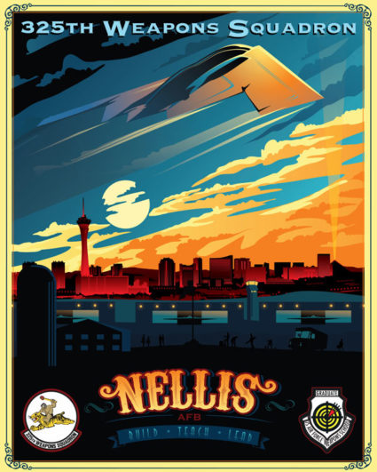 Nellis AFB 325th WPS - Squadron Posters