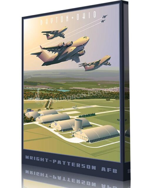 Wright Patterson AFB C-17 - Squadron Posters