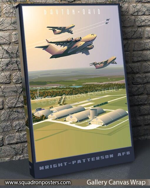 Wright Patterson AFB C-17 - Squadron Posters