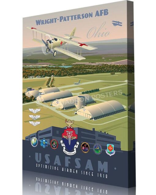 Wright-Patterson AFB USAFSAM - Squadron Posters