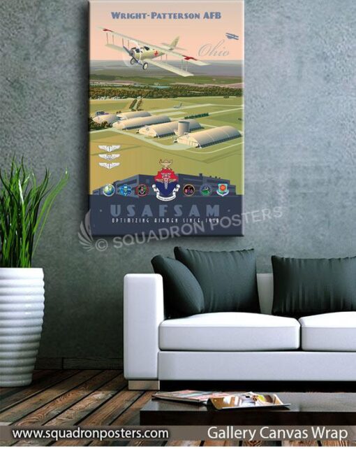Wright-Patterson AFB USAFSAM - Squadron Posters