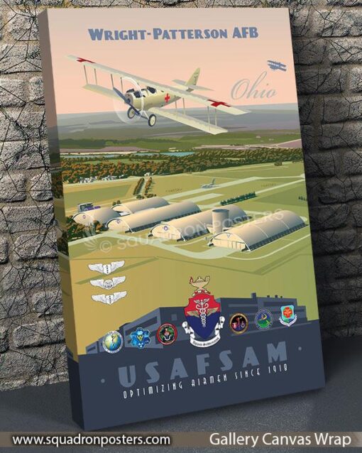 Wright-Patterson AFB USAFSAM - Squadron Posters
