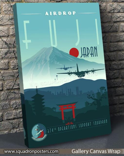 Yokota AB 374 OSS - Squadron Posters