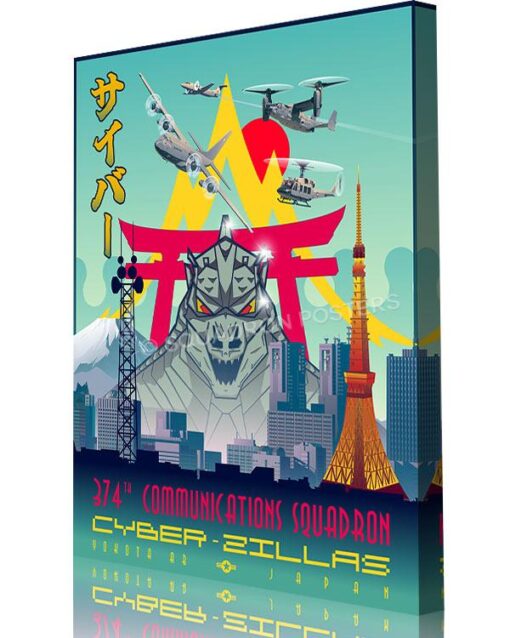 Yokota AB Japan 374th CS - Squadron Posters