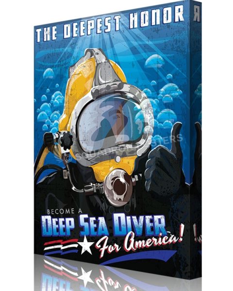 Become a Deep Sea Diver - Squadron Posters