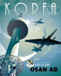 Osan AB, Korea 694th ISRG - Squadron Posters