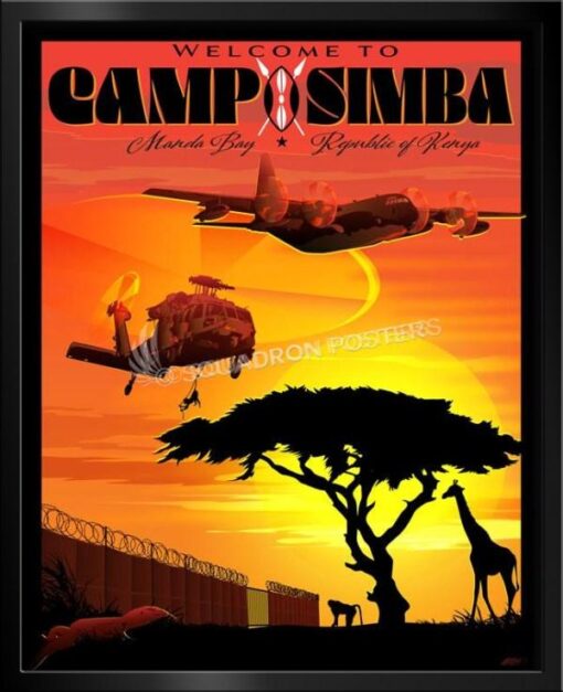 Camp Simba Manda Bay - Squadron Posters