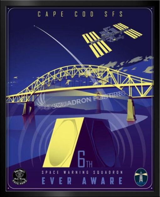 Cape Cod Space Force Station 6th SWS - Squadron Posters