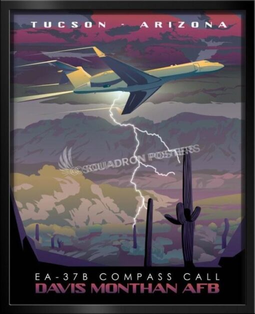 Davis Monthan AFB 55th ECG - Squadron Posters