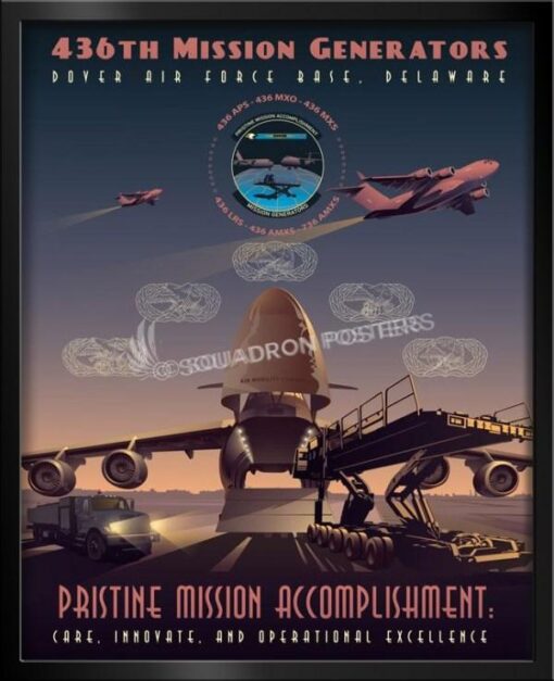 Dover AFB 436th MGG - Squadron Posters