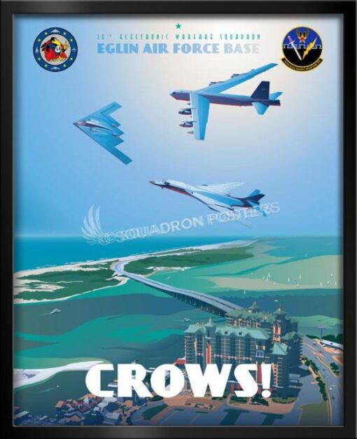 Eglin AFB 16th EWS - Squadron Posters