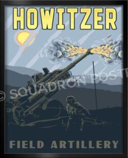 Field Artillery Howitzer - Squadron Posters