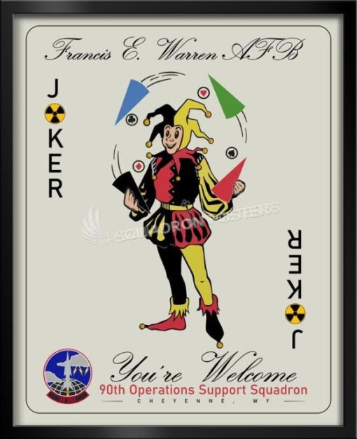 Francis E Warren AFB 90 OSS - Squadron Posters