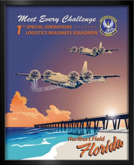 Hurlburt Field Florida 1st SOLRS - Squadron Posters
