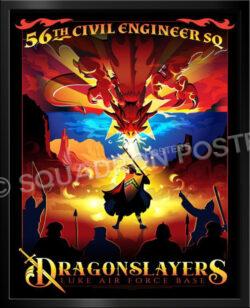 Luke AFB 56th CES - Squadron Posters