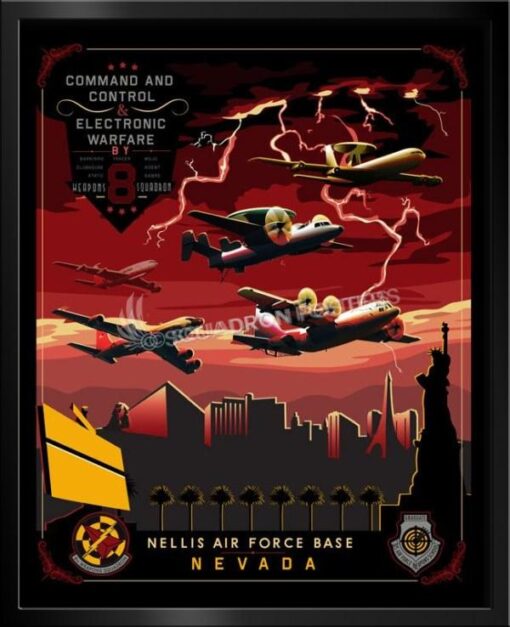 Nellis AFB 8th WPS - Squadron Posters