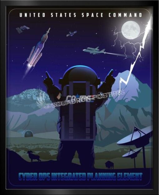 Peterson SFB Cyber OPS Integrated Planning Element - Squadron Posters