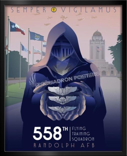 Randolph AFB 558th FTS - Squadron Posters