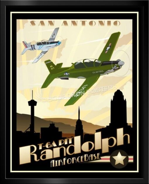 Randolph AFB T-6 PIT 559th FTS - Squadron Posters