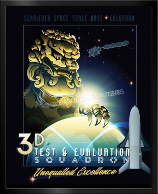 Schriever SFB 3d TES - Squadron Posters