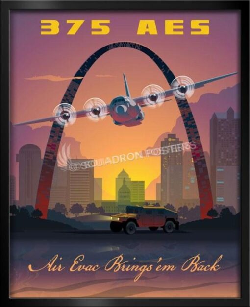 Scott AFB 375th AES - Squadron Posters